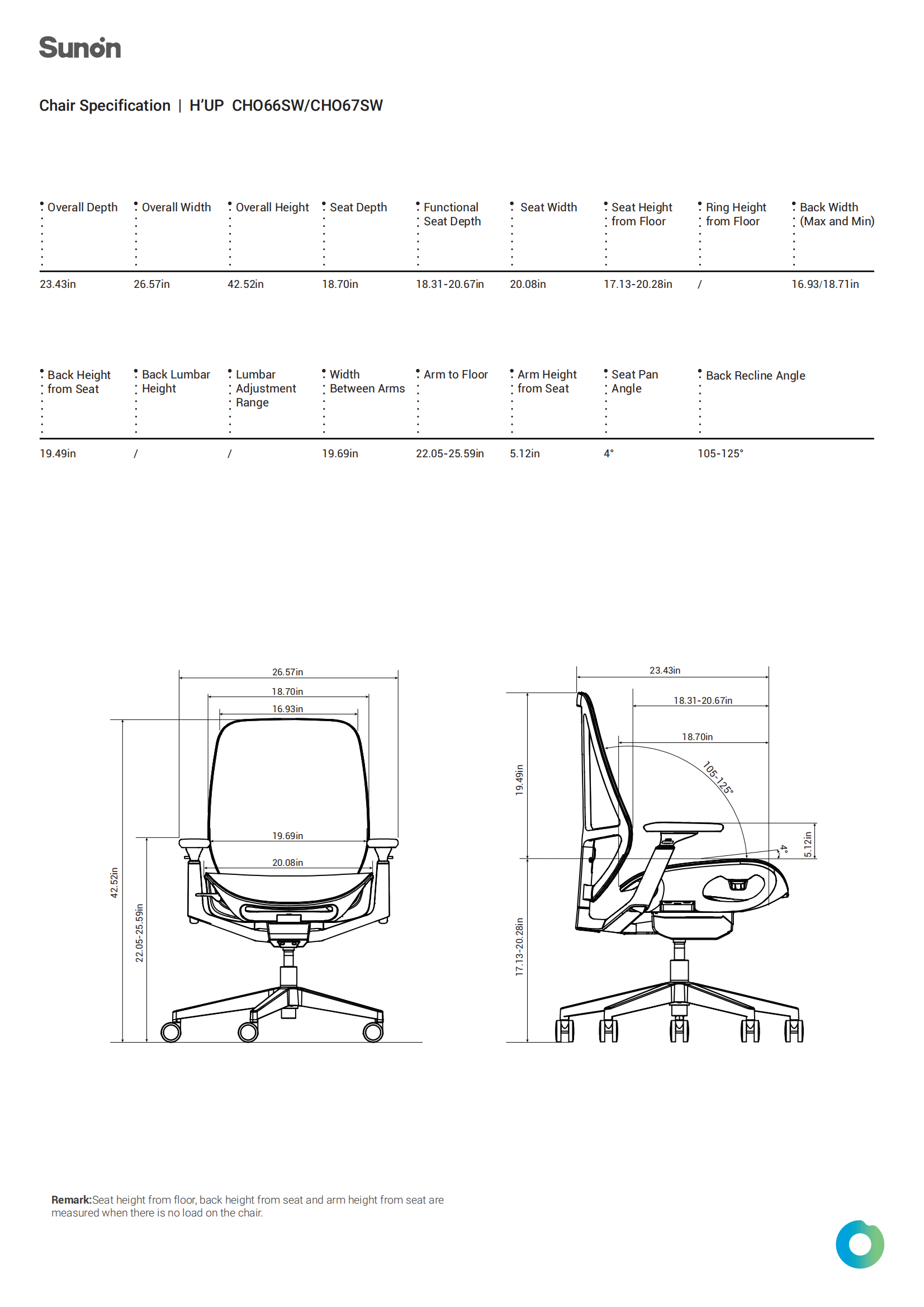HUP - Comfortable Office Chair | Sunon Furniture