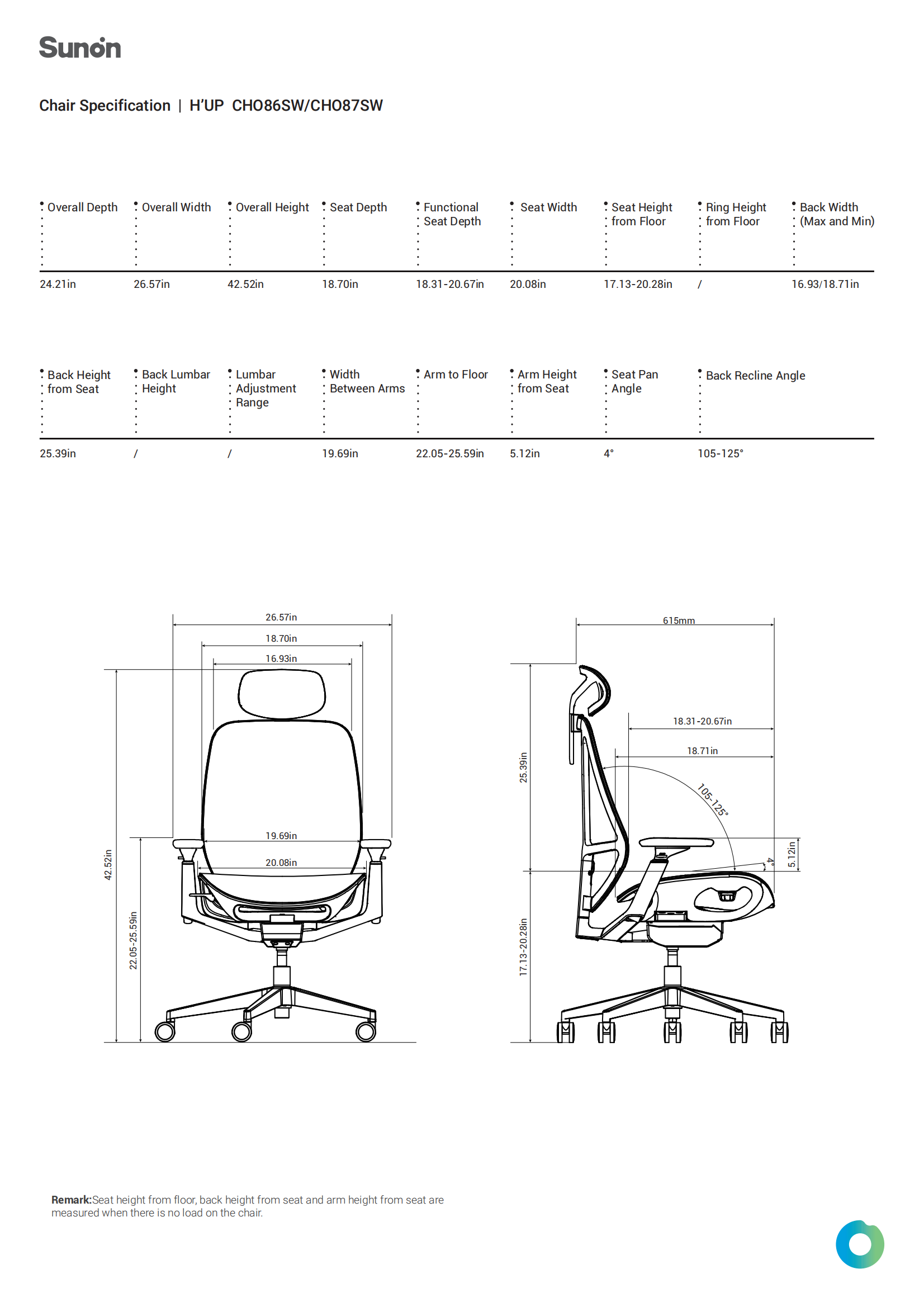 HUP - Comfortable Office Chair | Sunon Furniture