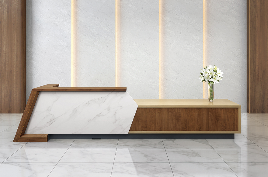 I-KEY | Modern Reception Desk | Sunon Furniture