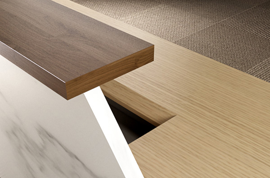 I-KEY | Modern Reception Desk | Sunon Furniture