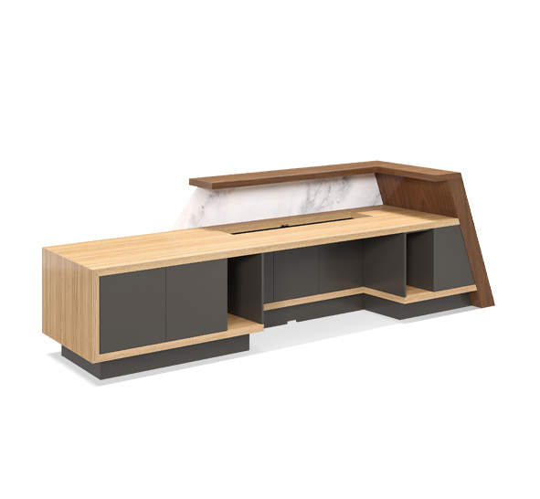 I-KEY | Modern Reception Desk | Sunon Furniture