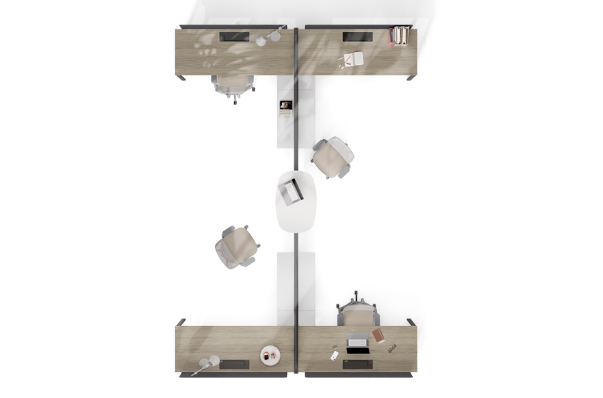 Verdure-X | Modular Panel System | Sunon Furniture