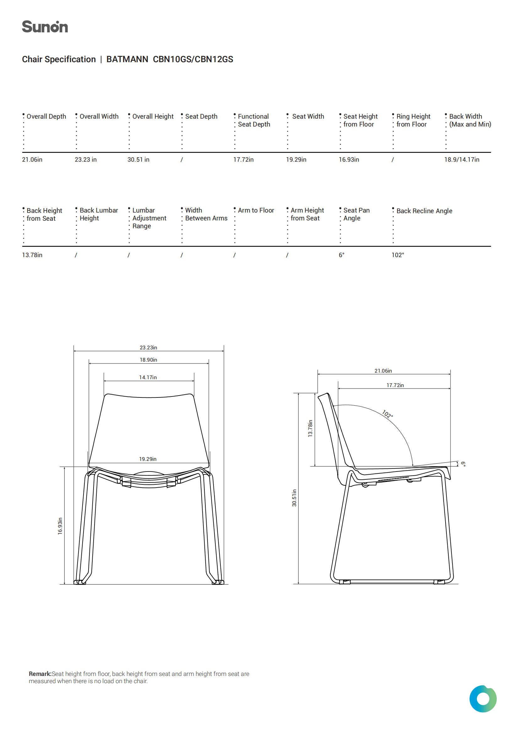 Batmann | Sled Chairs | Sunon Furniture